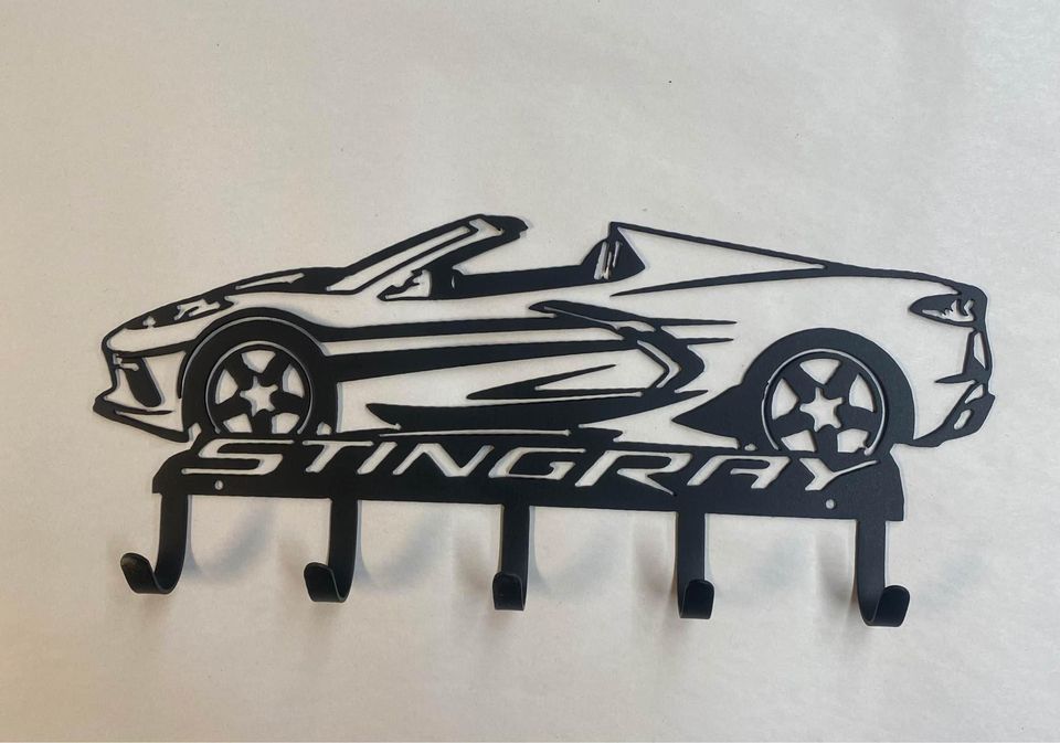 Corvette C8 Key Rack – unrulyacres